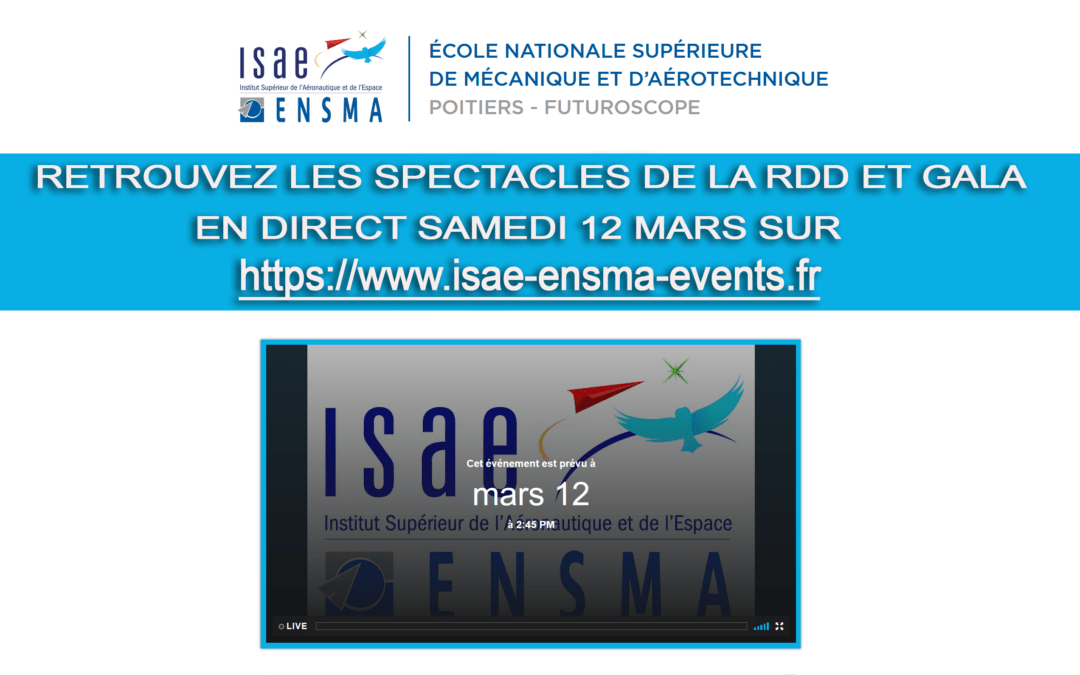 Remise des diplômes et Gala de l’ISAE-ENSMA | ISAE-ENSMA // École ...