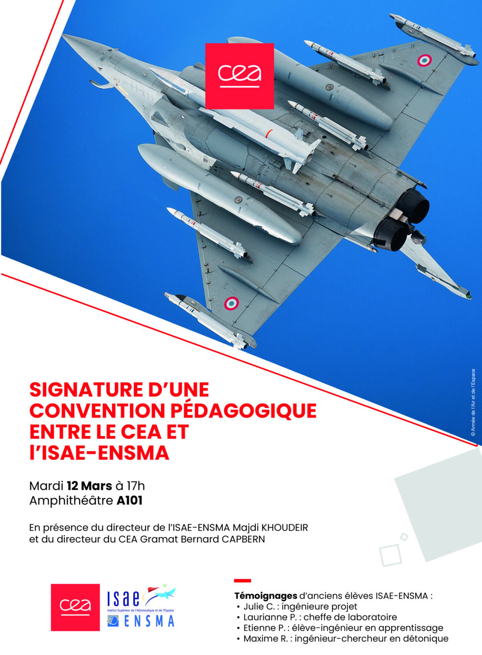 Signature d’un partenariat Marque Employeur entre l’ISAE-ENSMA et le ...